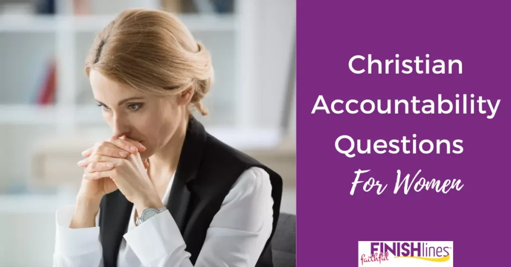 Christian Accountability Questions For Women